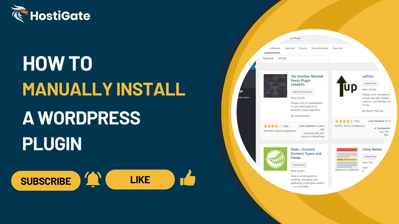 How to Manually Install a WordPress Plugin | Hexraa