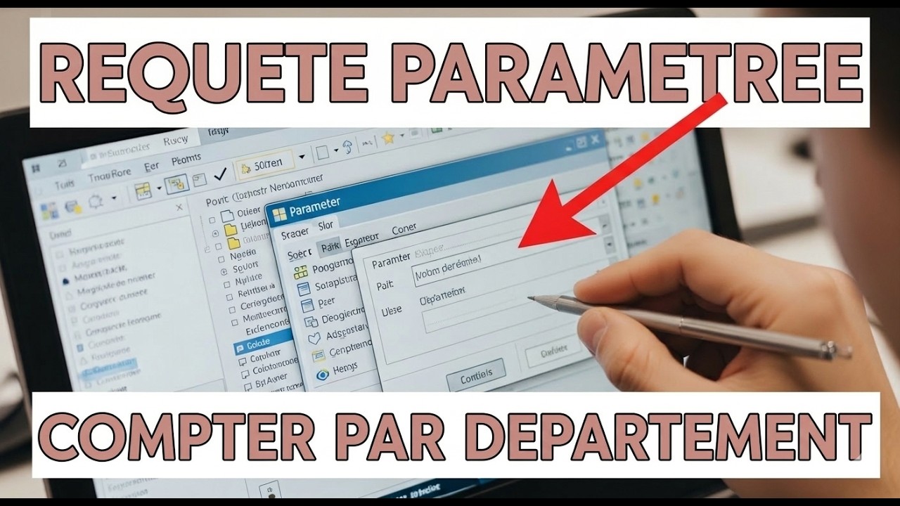 Access : Créer une Requête Paramétrée pour Compter vos Données ? (Requête QBE Paramétrée 03-037)