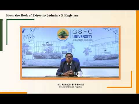 GSFC University: Fees, Admission 2025, Courses, Cutoff, Ranking, Placement