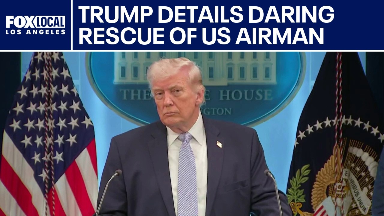 President Trump provides update on war with Iran