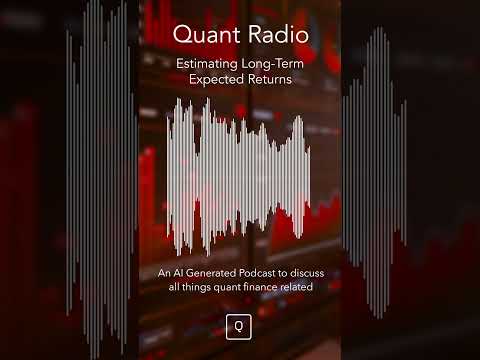 Estimating Long-Term Expected Returns #finance #investment #trading