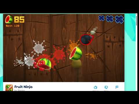 Fruit Ninja || Poki Games ||