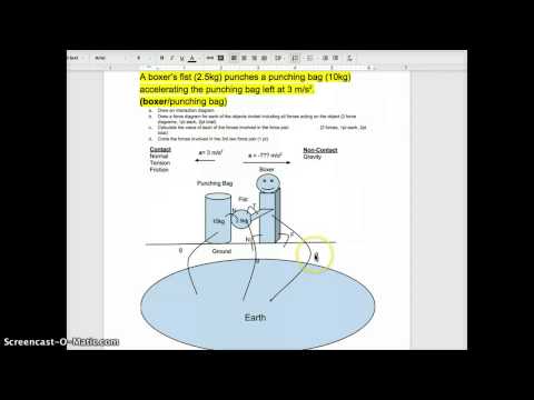 Physics- Newton's 3rd Law, Force Pairs, Acceleration