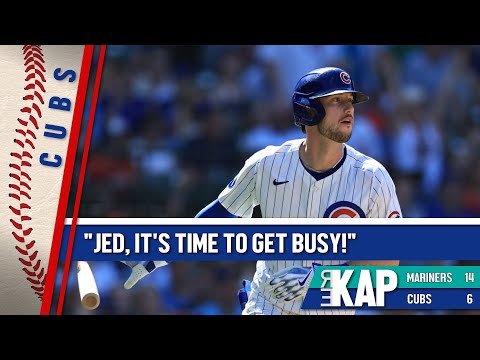 REKAP: ⚾️ Chicago Cubs 14-6 loss to Seattle Mariners. ‘’Jed, it’s time to get busy!’