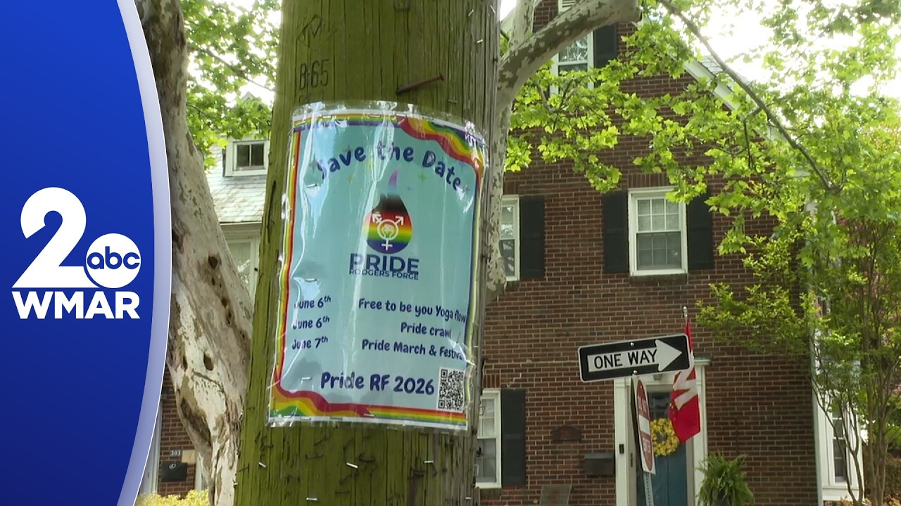 Rodgers Forge pride posters vandalized