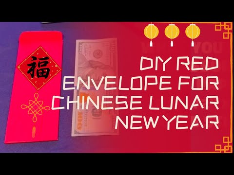 DIY RED ENVELOPE FOR CHINESE LUNAR NEW YEAR 🧧🐍🏮