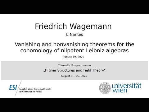 Friedrich Wagemann - Vanishing and nonvanishing theorems for the cohomology of nilpotent Leibniz...