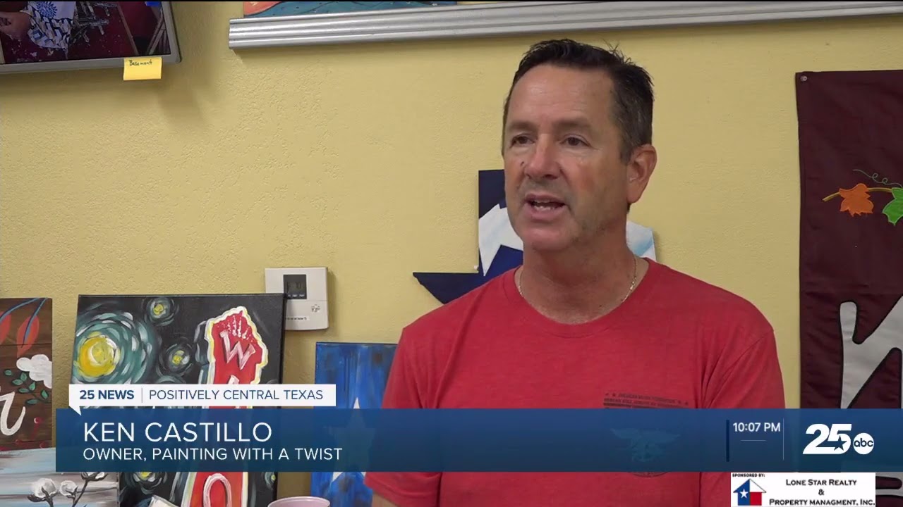 Painting with a Purpose with Chris Kyle's Family