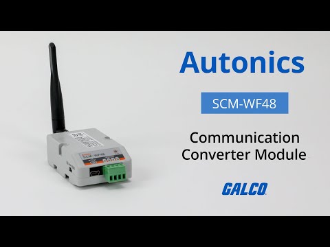 Autonics SCM-WF48, Communication Converter Module