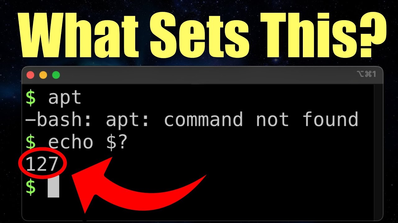 Why Command not found is 127 - Exit Codes vs Return Codes in Bash & Unix Processes.