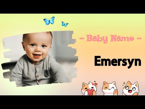 EMERSYN | Emersyn name meaning | Girl Name Meaning | Son of Emery (2023)