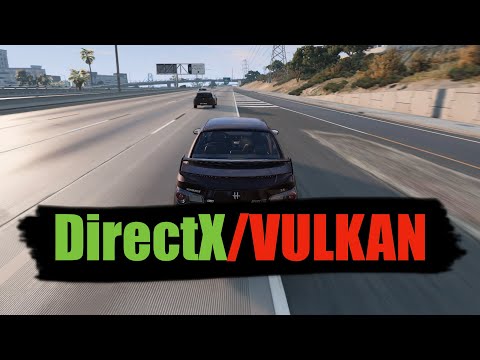 BeamNG Drive 0.35 DirectX vs VULKAN