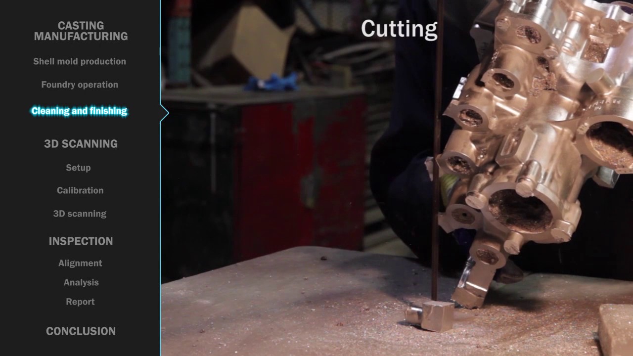 AEROSPACE CASTING MANUFACTURING PROCESS AND INSPECTION