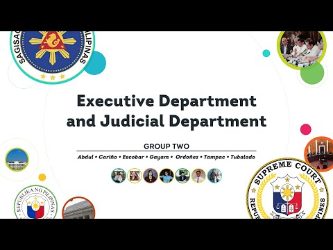 Group 2 I Articles VII and VIII - 1987 Philippines Constitution