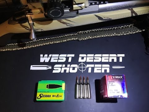 Sierra 70 Gr Blitzking (243 Varmint Rounds) Range Results
