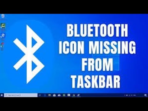 bluetooth icon missing from taskbar solve 100%|bluetooth on off button show nhi ho raha