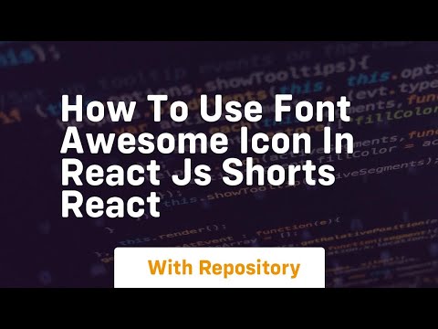 How to use font awesome icon in react js shorts react