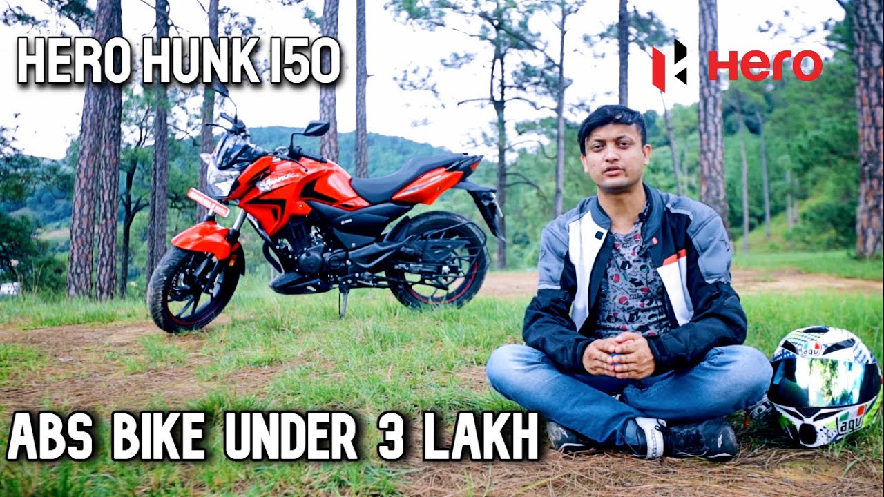 MOST AFFORDABLE ABS MOTORCYCLE ||HERO HUNK 150cc||
