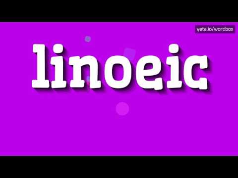 LINOEIC - HOW TO PRONOUNCE IT!?