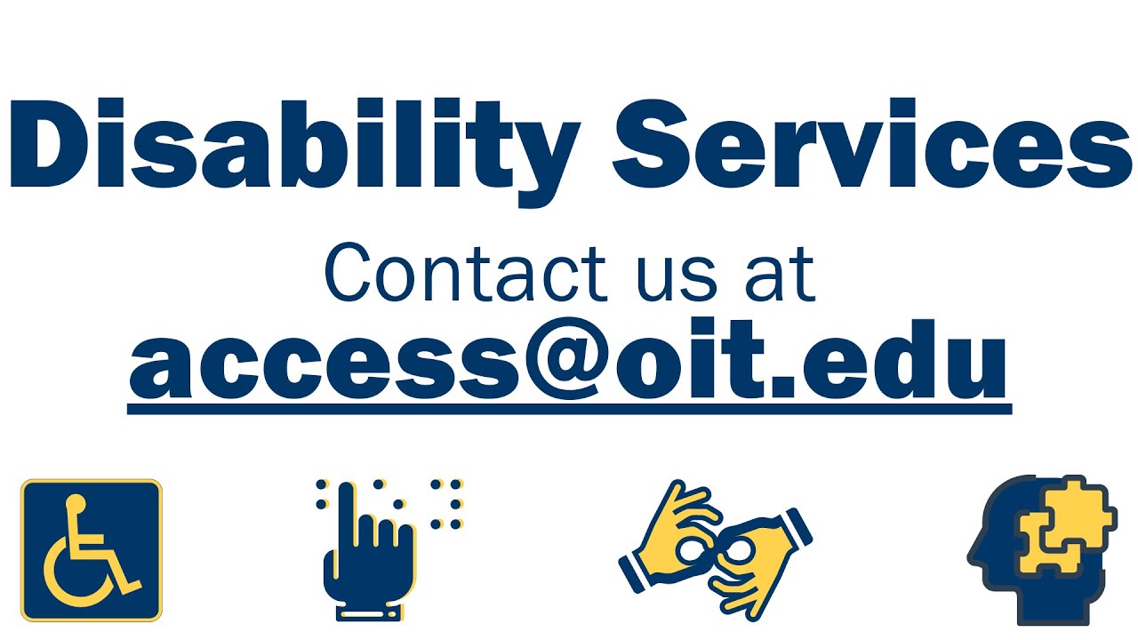 Disability Services Video with captions
