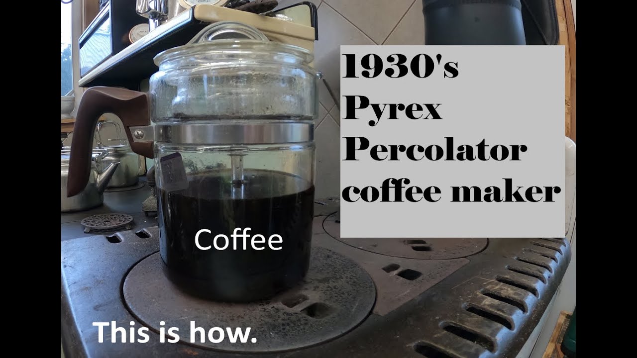 Pyrex Percolator from 1930