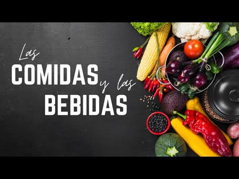 Vocabulario de las comidas y las bebidas. Español Básico | Nivel A1-A2