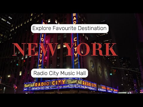 Explore Radio City Music Hall in New York City | Best | Top Place | Most Visited