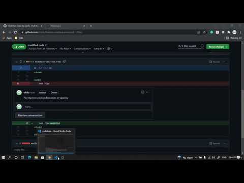 Git: Pull request and Review Process for code merge between branches