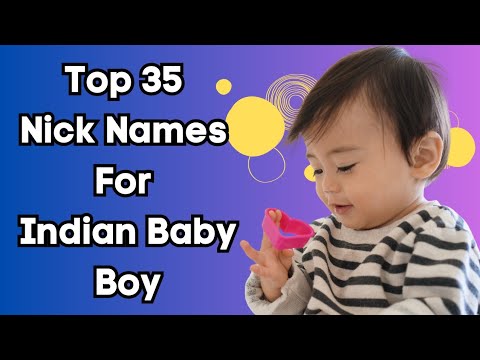 Baby boy names 2023/ Nick Names For Baby Boy 2023/ Top Names For Indian Baby Boy @kindergarden4176