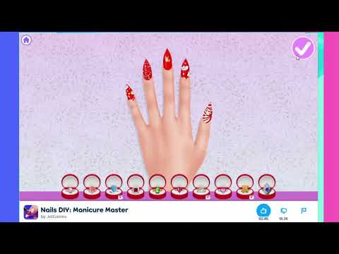 NAIL DIY : MANICURE MASTER GAME  PT-4