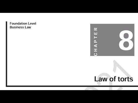 LAW OF TORTS (SUMMARIZED ✅) | ICAN FOUNDATION LEVEL | BUSINESS LAW