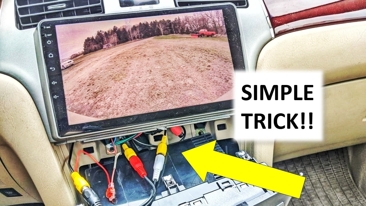 How to Install a Backup Camera - Always-On & CANBUS Details