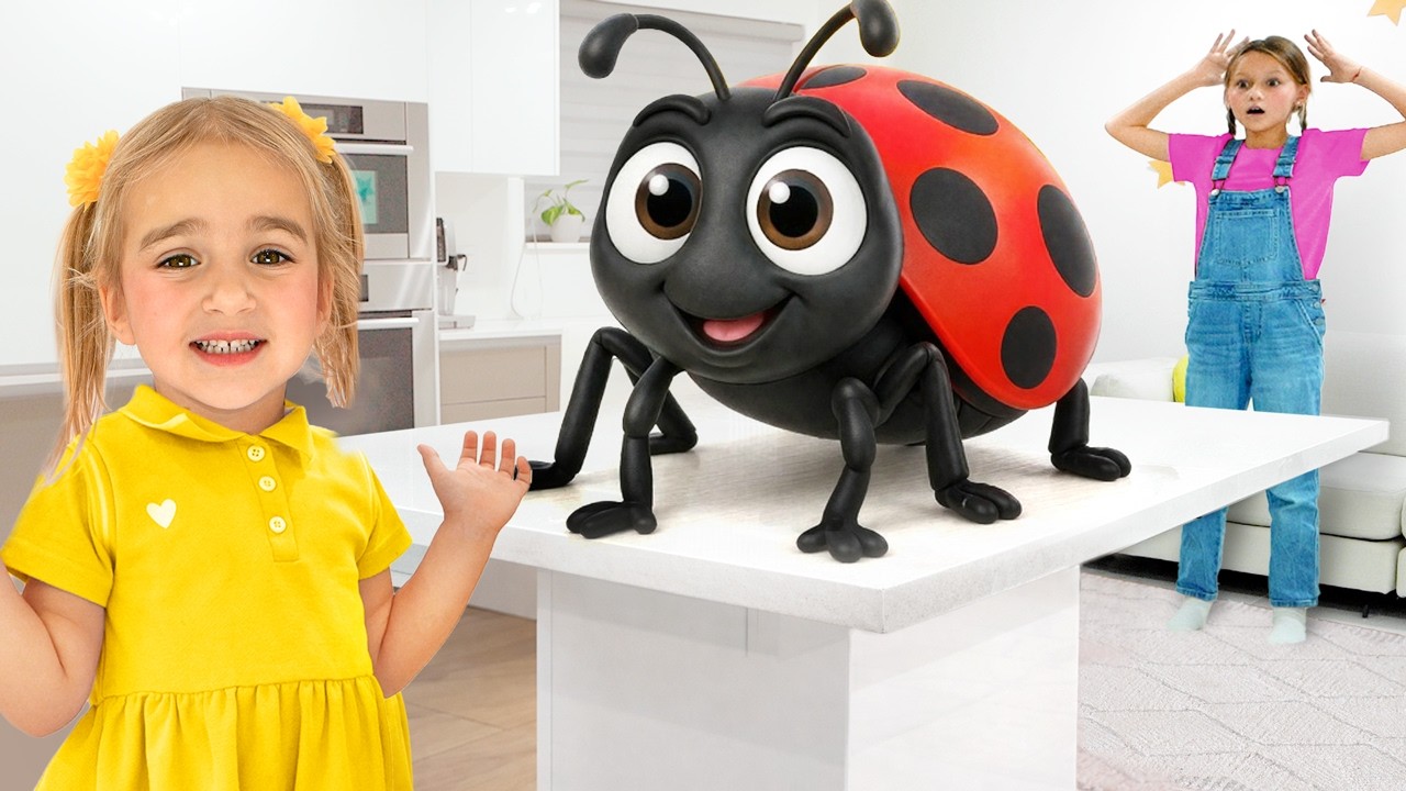 Alice Catches GIANT Insects at Home! They Run Everywhere!