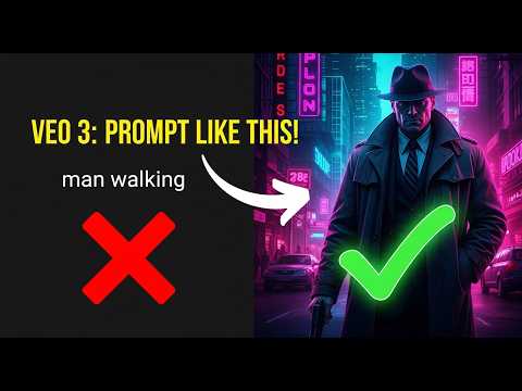 VEO 3: Prompt Like a PRO (My Complete AI Filmmaking Method)