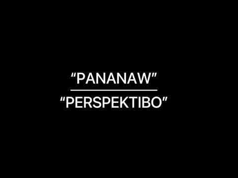 🆕what Is Perspective In Tagalog? Perspective In Tagalog Official Video