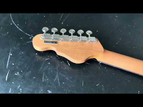 Veritas Custom Portlander Double Cut Flamed Sunburst | Reverb