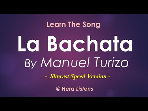 Translation/Lyrics of Manuel Turizo La Bachata (Slow Version)