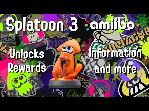 Orange Inkling Squid Amiibo Unlocks + IN-DEPTH Information - Splatoon 3 - Nintendo Switch