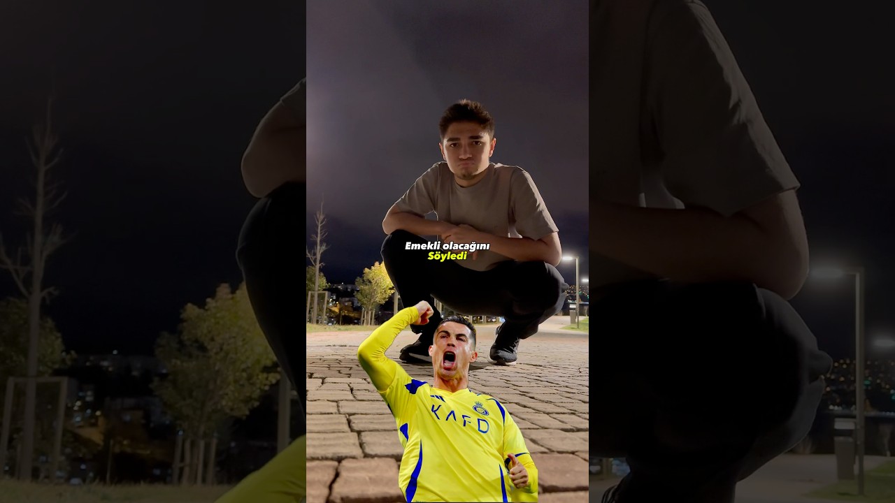 Ronaldo futbolu ne zaman bırakacağını açıkladı 🥲