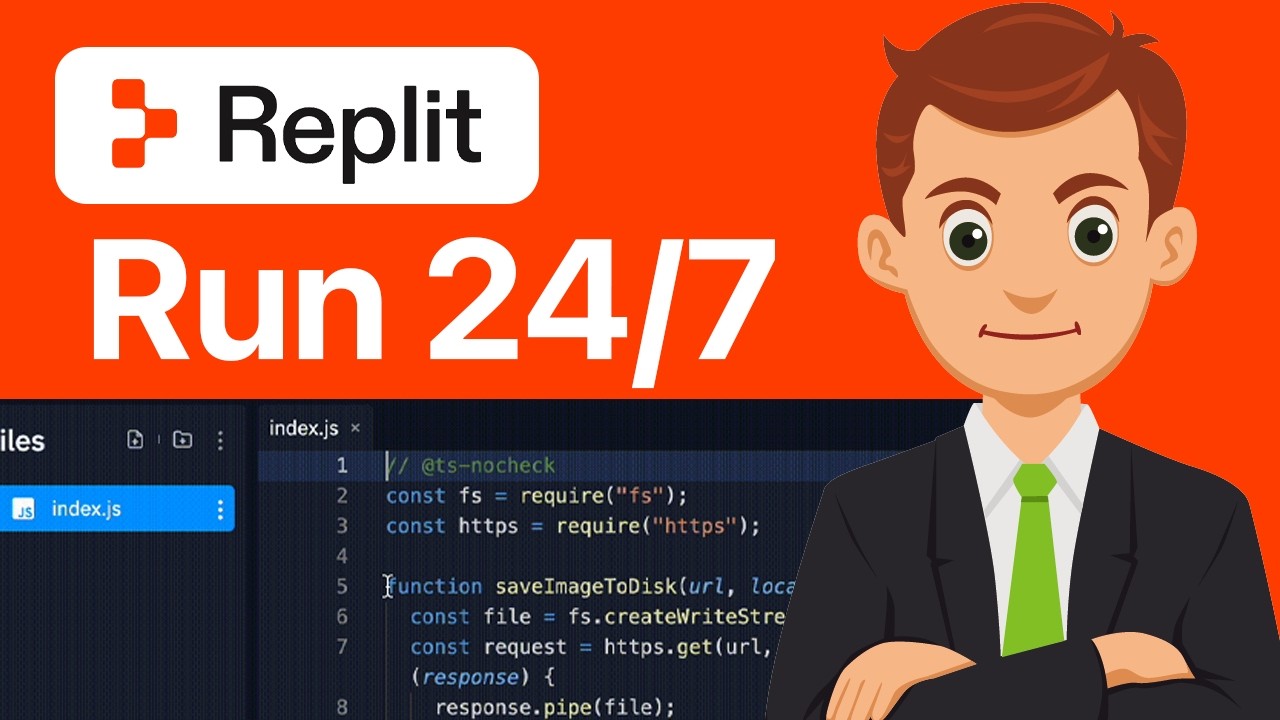 How To Make Replit Code Run 24/7 (Python + Node.js)