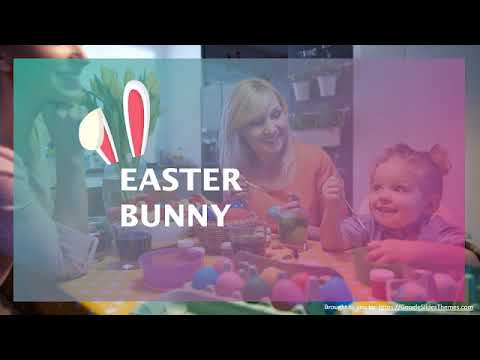 PPT Template Easter Bunny