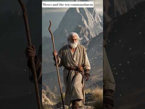 Moses and the ten commandments #faith #Bibleverse #jesus #Christianity