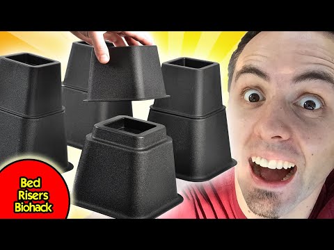 HOW TO BIOHACK YOUR SLEEP | Furniture Risers Unboxing & First Look Review