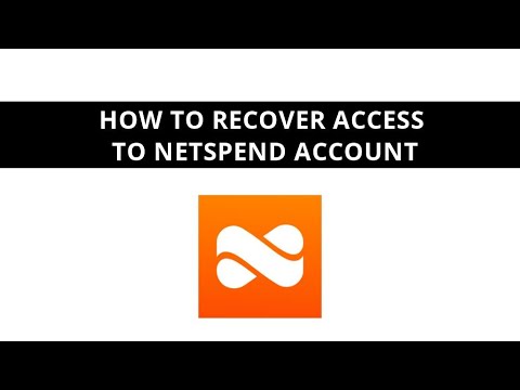 How to recover access to Netspend account