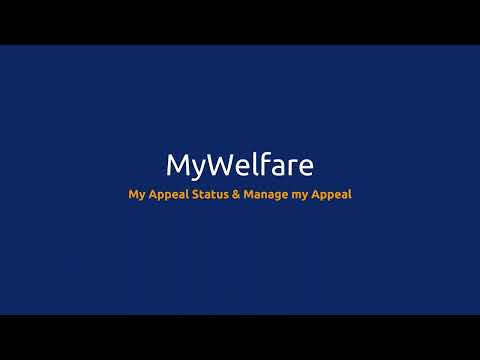 How to check My Appeal Status and Manage my Appeal on MyWelfare