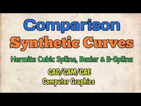 Comparison between Hermite Cubic Spline Curve, Bezier Curve and B-Spline Curve