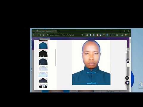 To Create A Passport Sized Photo Online From A Regular Picture Using A Computer Or Phone