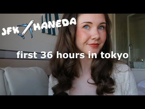 TRAVEL VLOG | 14 hour flight & first day(s) in tokyo🇯🇵