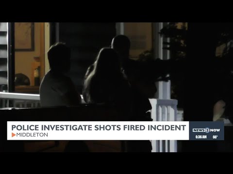 Middleton police investigating a shots fired incident