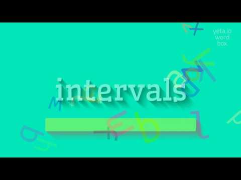 How to say "intervals"! (High Quality Voices)